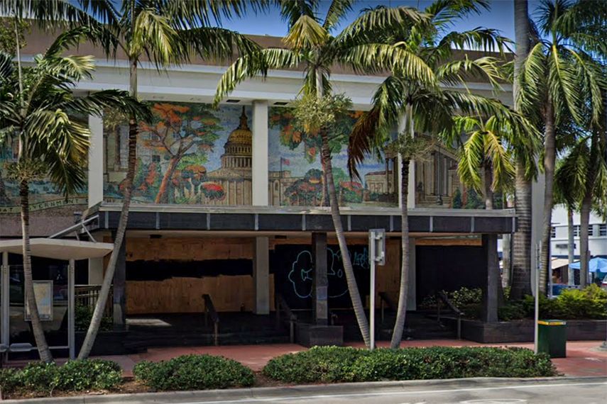 Histórico mural en Miami Beach corre peligro de ser demolido