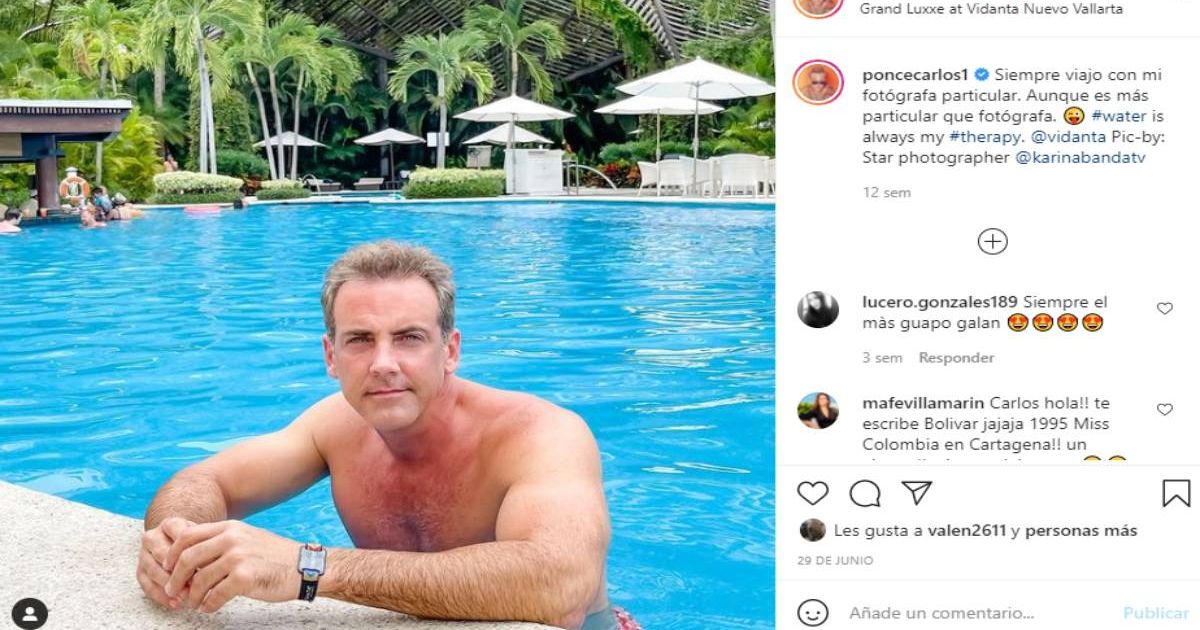 Carlos Ponce se presenta en una nueva faceta