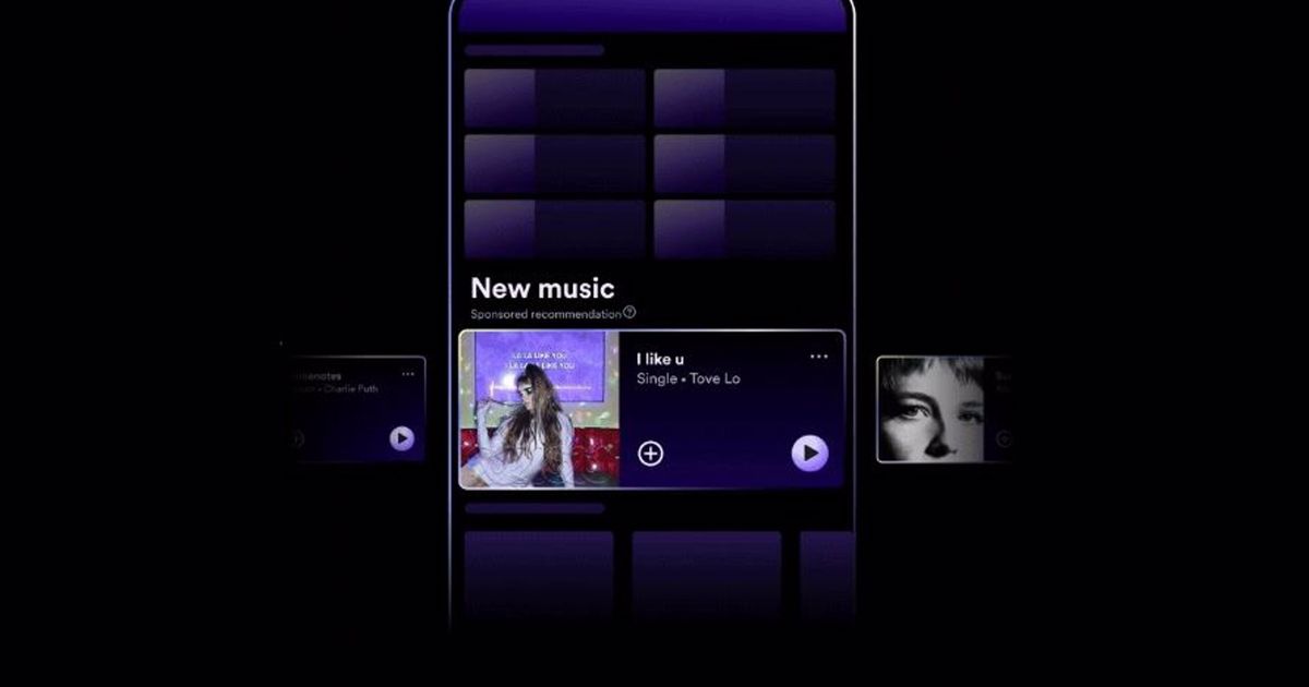 Artistas pueden pagar para promocionarse en el inicio de Spotify
