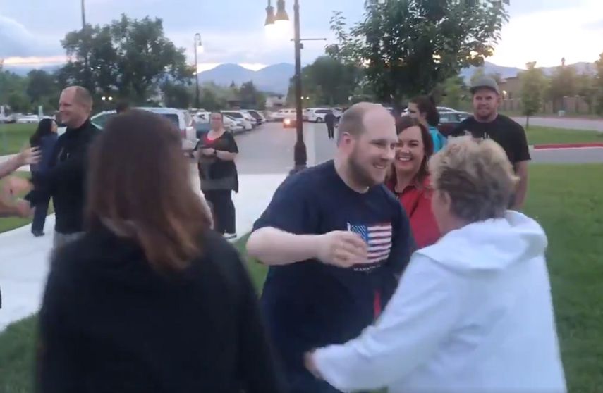 Joshua Holt regresa a casa en Utah: Fue Dios quien me ayudó a superarlo