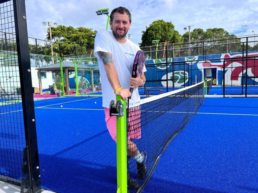 Andrés Contreras se establece como un revolucionario del pádel en Miami