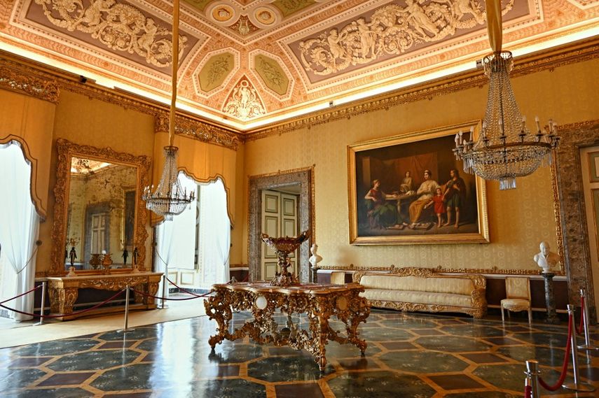 Italia restaura su icónico Palacio Real de Caserta
