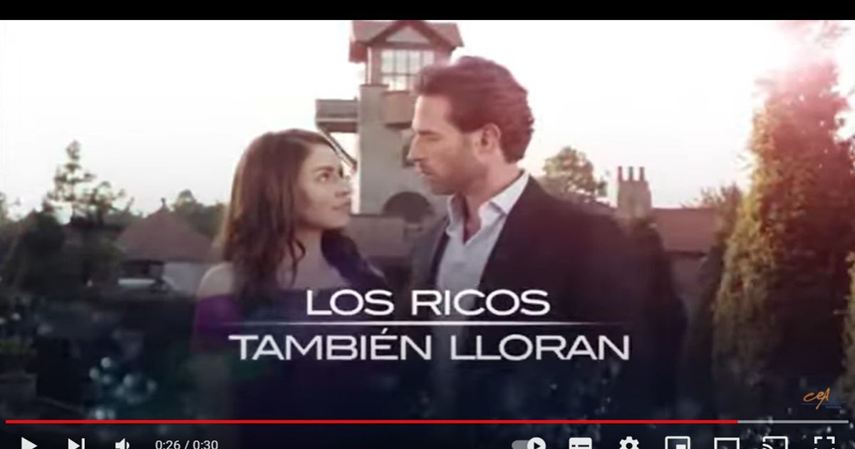 Nueva versión de Los ricos también lloran llega a Univision