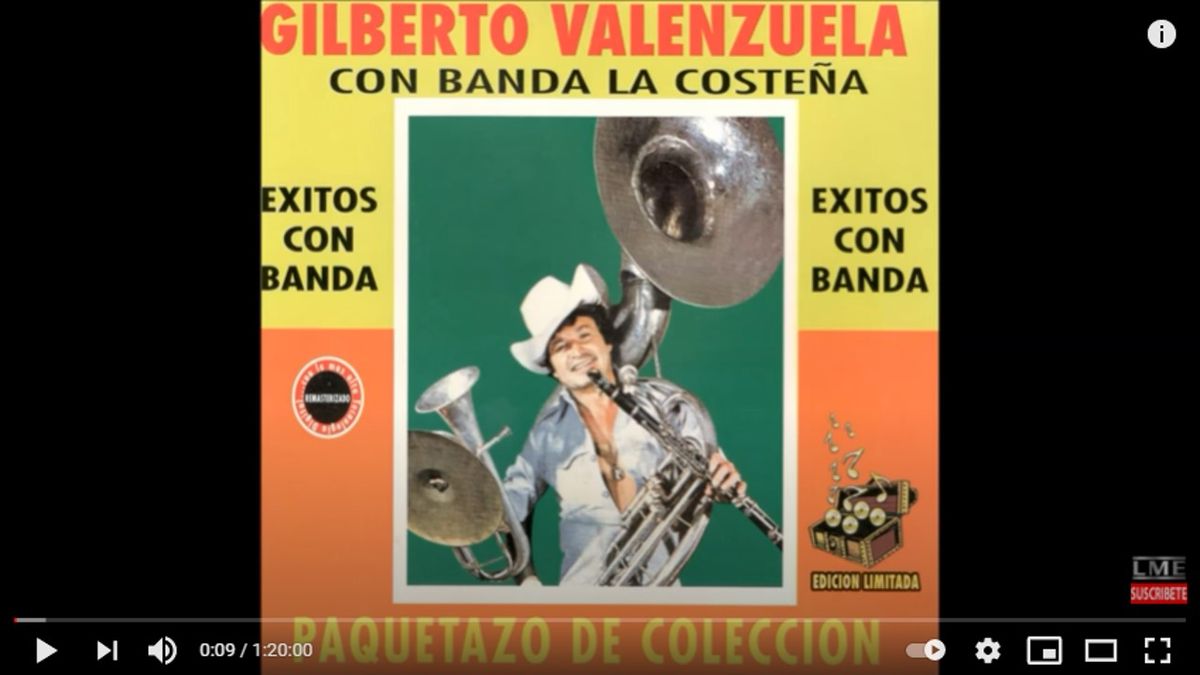 Muere el cantante mexicano Gilberto Valenzuela a los 86 años