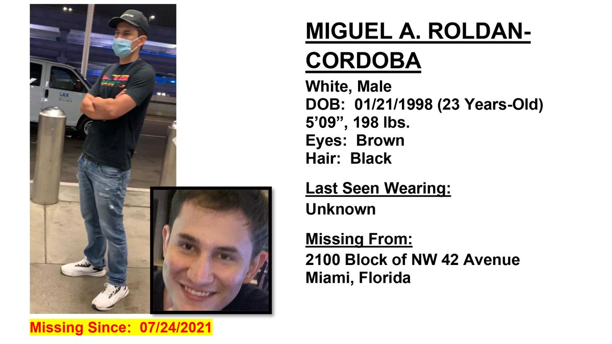 Buscan a joven colombiano desaparecido en aeropuerto de Miami