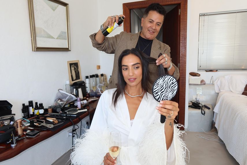 Manu Manzo se casa con Moksha Fitzgibbons en una boda de ensueño