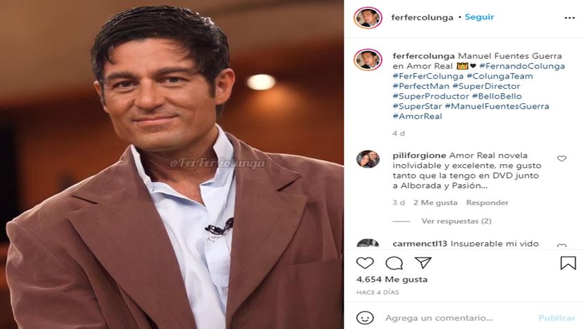 Fernando Colunga abandona protagónico en Telemundo