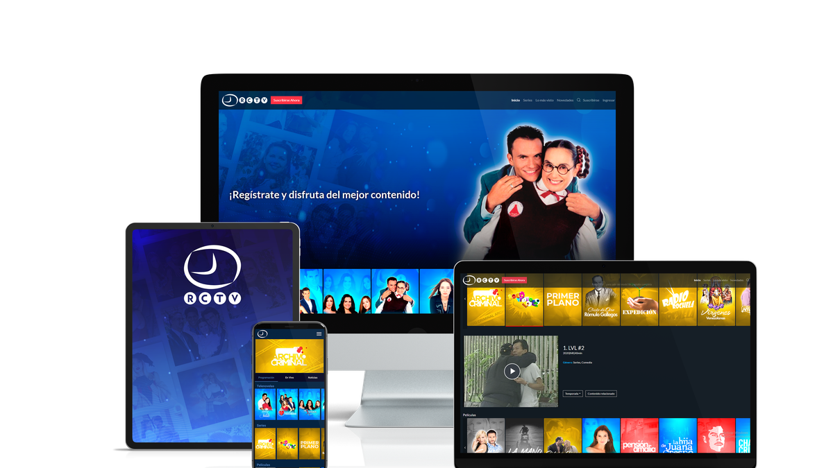 RCTV lanza app con cinco mil horas de contenido en español