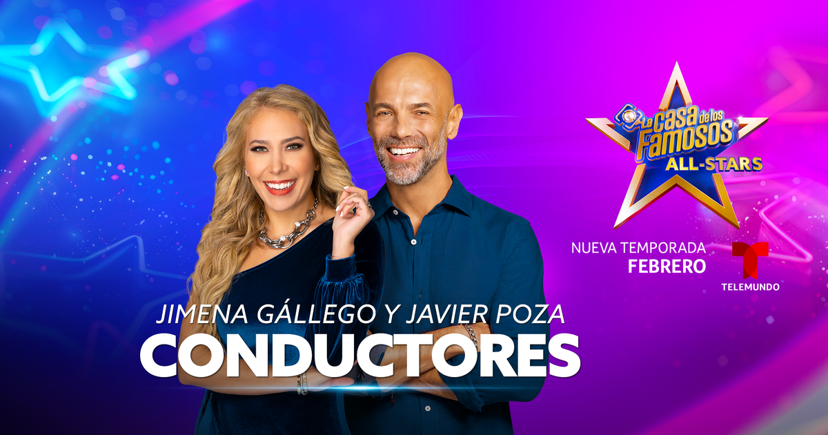 Telemundo anuncia los conductores de La casa de los famosos All-Stars