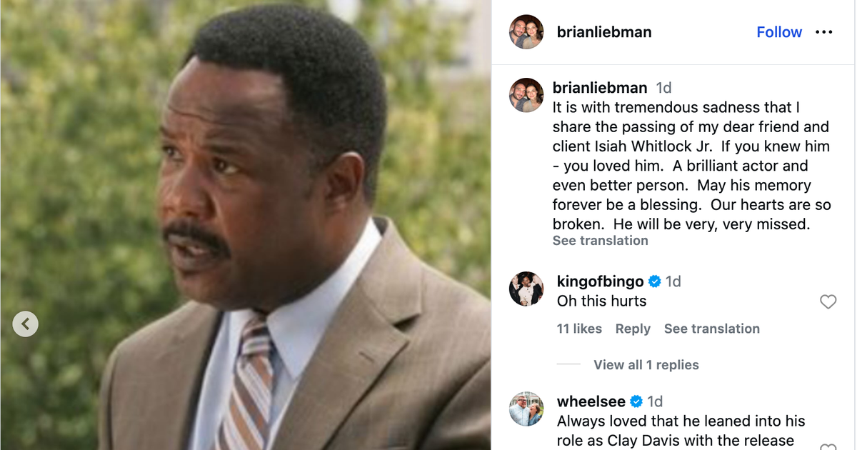 Isiah Whitlock, actor de The Wire muere a los 71 años