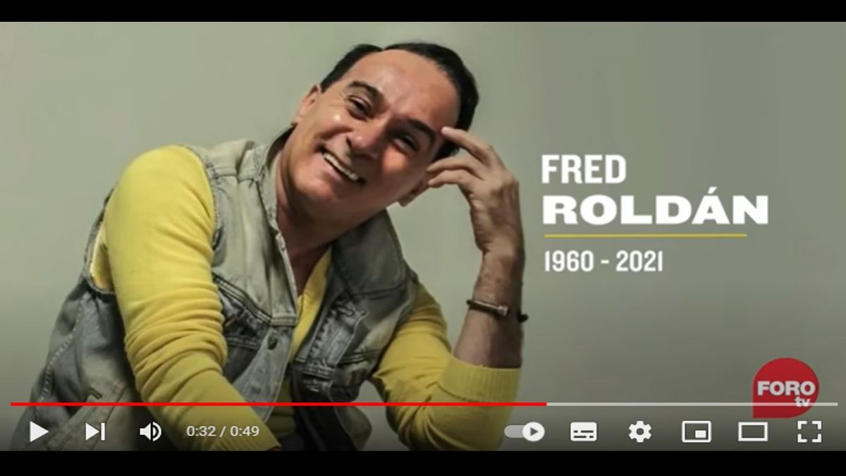 Fallece el actor Fred Roldán tras sufrir cáncer de cuello