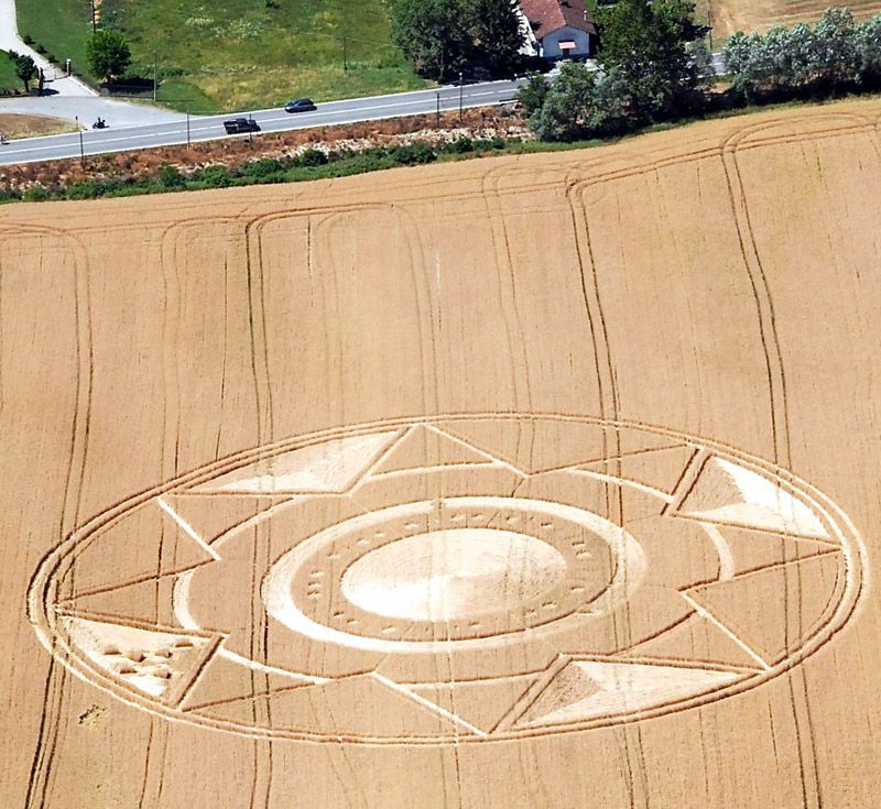 Agrogramas ¿Mensajes del espacio?