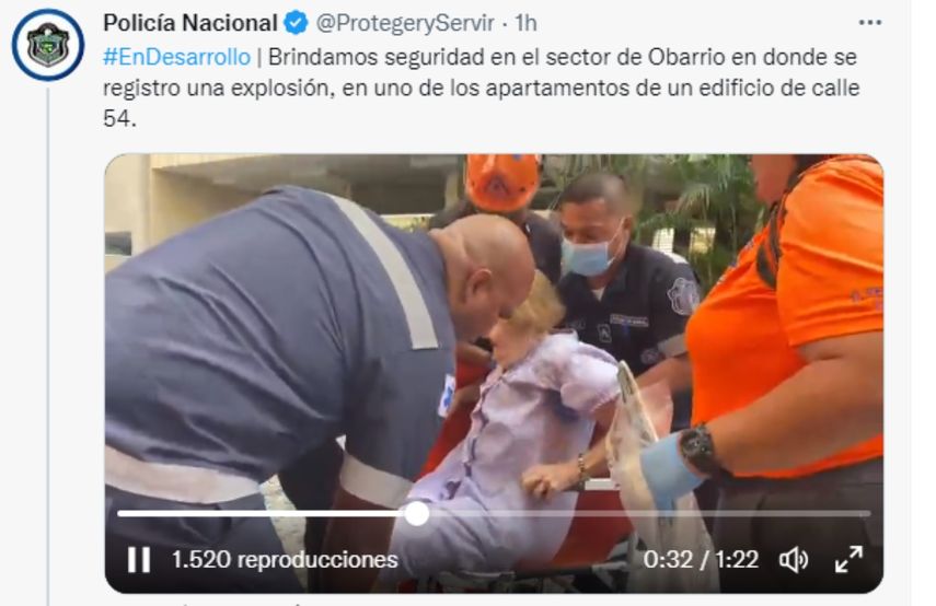 Explosión en edificio en Panamá deja al menos 20 heridos