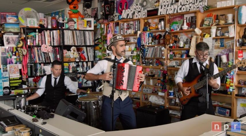 Colombiano Gregorio lanza disco en escenario Tiny Desk
