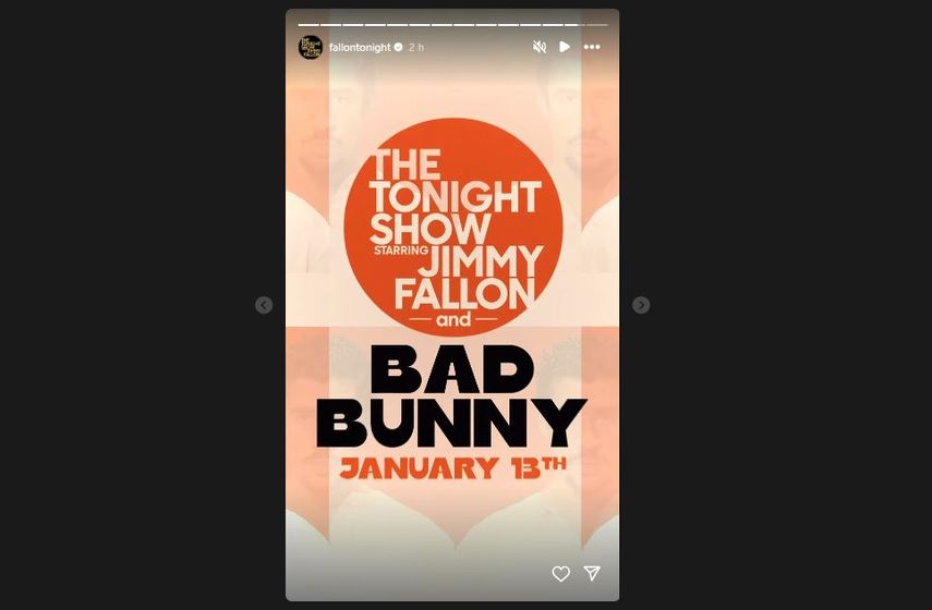 Anuncian a Bad Bunny como copresentador en The Tonight Show Starring ...