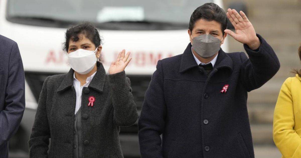 Castillo habría pedido asilo para su esposa en agosto de 2022