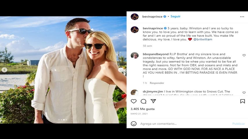 Fallece esposo de actriz Bevin Prince por impacto de un rayo