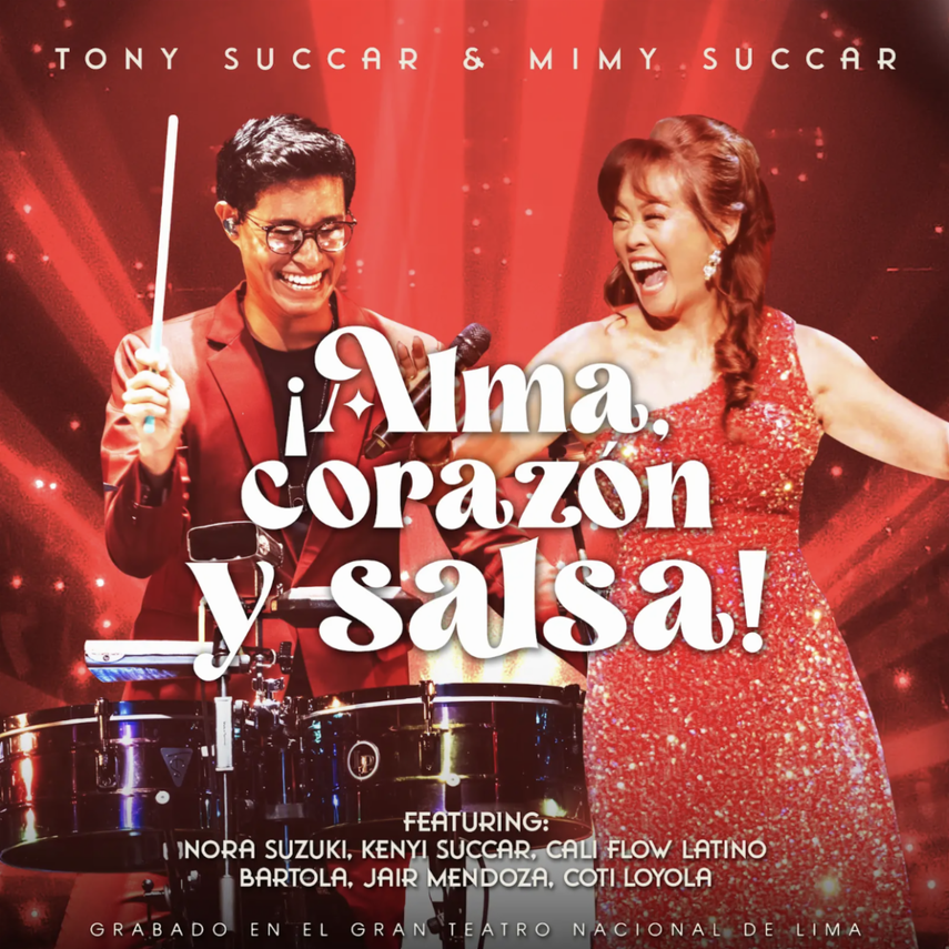 ¡Alma, corazón y salsa!, el álbum en vivo de Tony y Mimy Succar