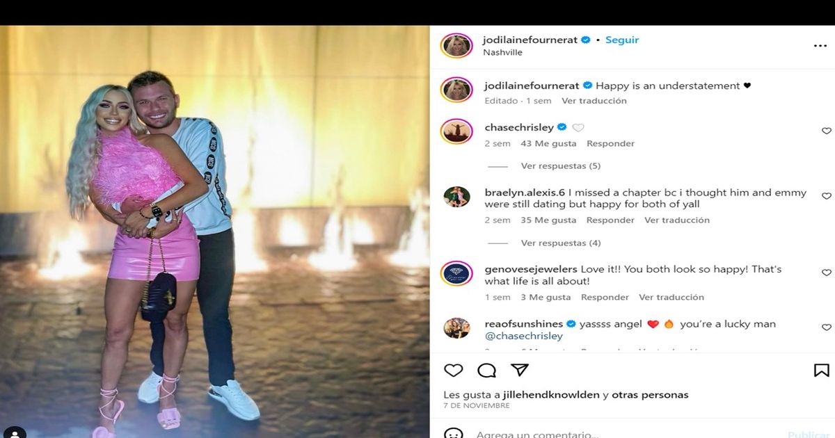 Confirman noviazgo entre Chase Chrisley y Jodi Laine Fournerat