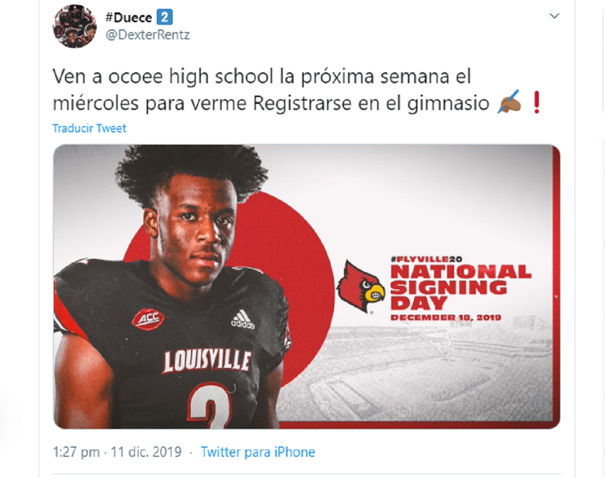 Jugador estrella de fútbol es asesinado a tiros en Florida