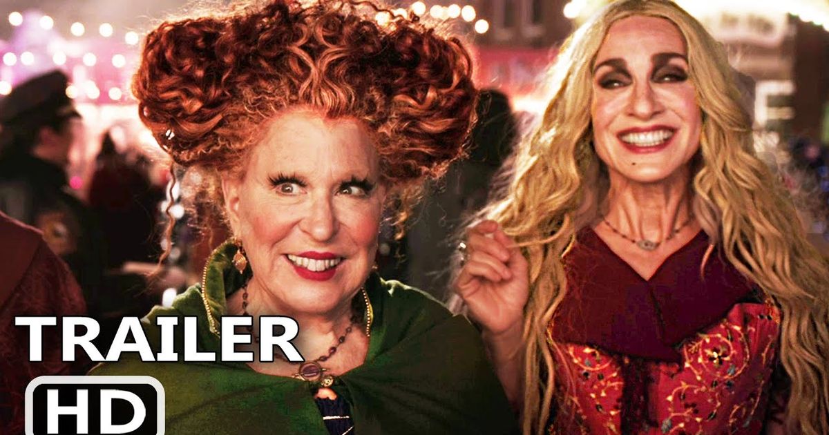 Sarah Jessica Parker es una bruja en Hocus Pocus 2
