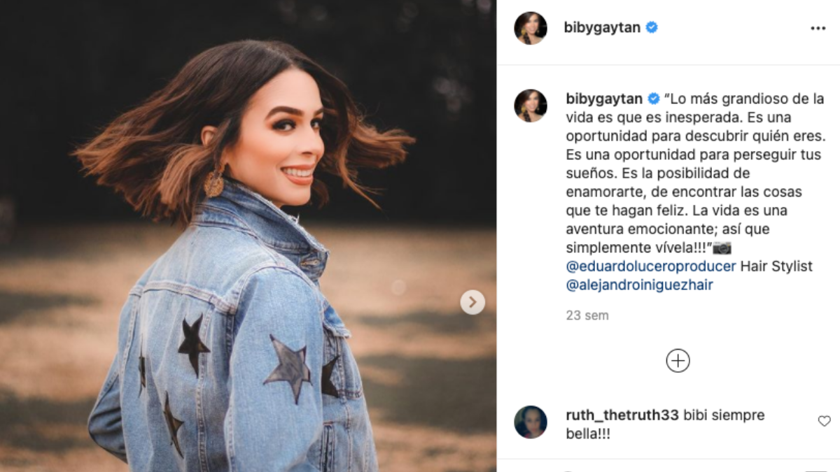 Biby Gaytán vuelve a las telenovelas tras más de una década