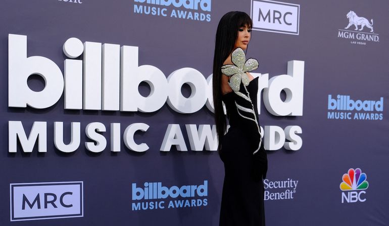 Así lucen las estrellas en la alfombra de los Billboard