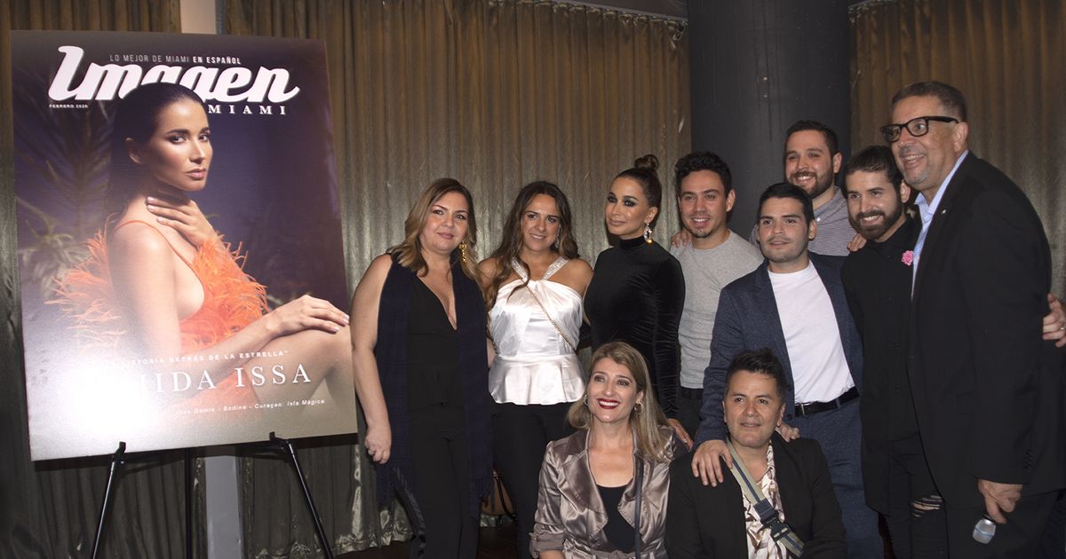 Majida Issa engalana la portada número 14 de la revista Imagen Miami