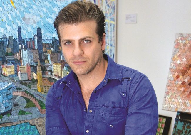 El actor Pablo Azar explora el mundo de la pintura