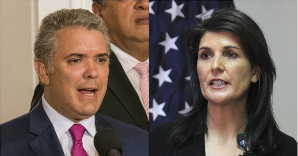 Iván Duque y Nikki Haley entre los nominados al Premio Payá