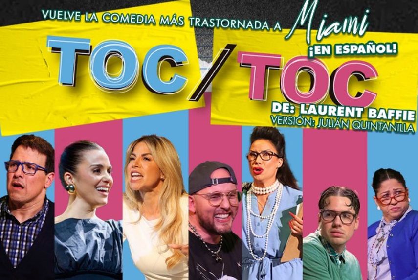 Obra Toc Toc regresa a Miami con mucho sazón cubano