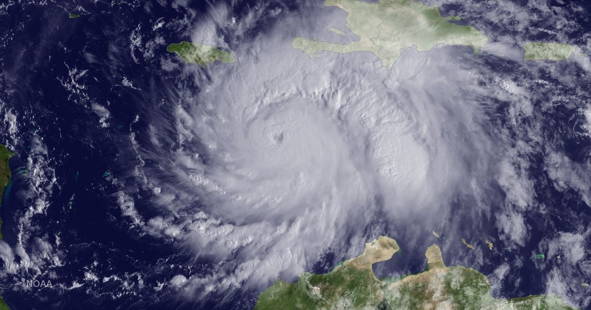 Evolución y trayectoria del huracán Matthew