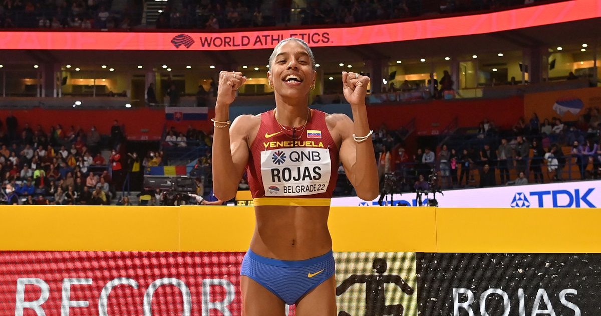 Yulimar Rojas marca el camino a la legión latinoamericana en el Mundial