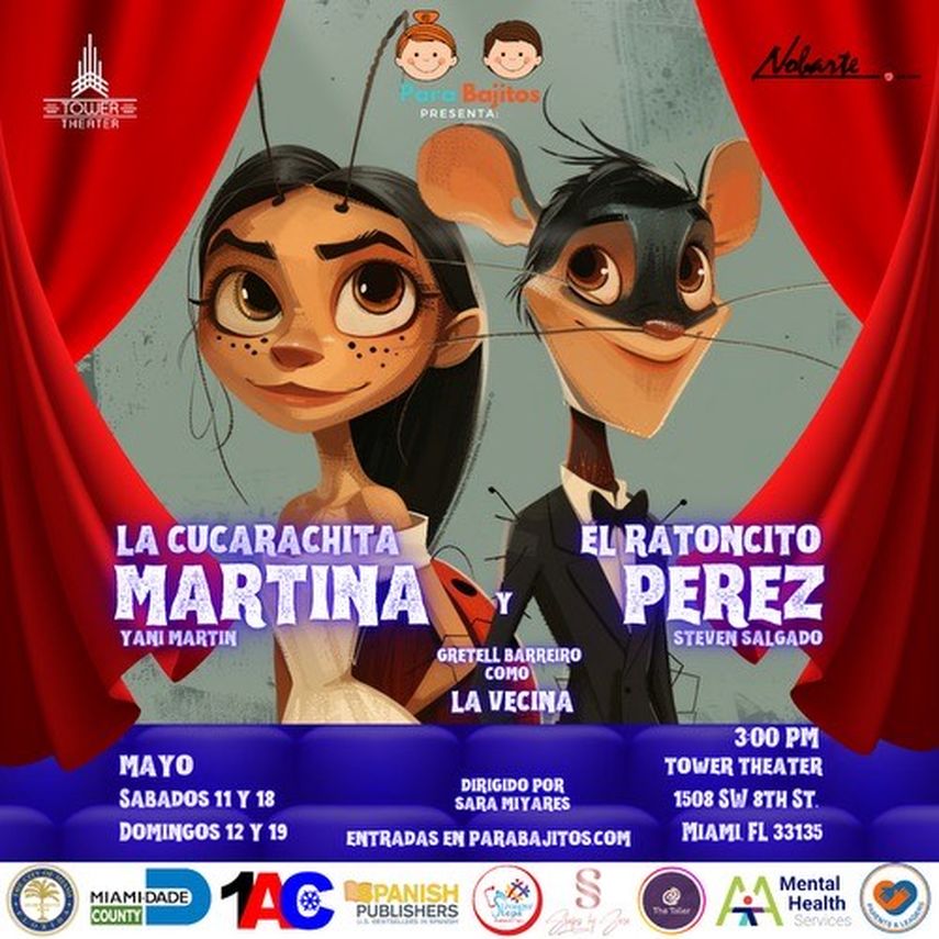 Llega al Tower Theater la obra infantil La cucarachita Martina y el ...