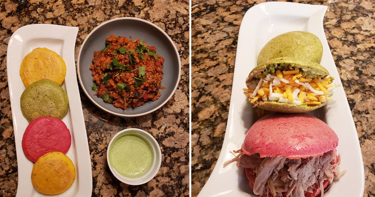 Rainbow Arepas, un emprendimiento saludable y muy colorido
