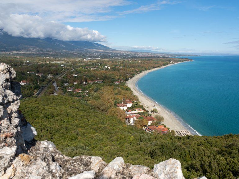 La Riviera olímpica griega y su belleza sin artificios