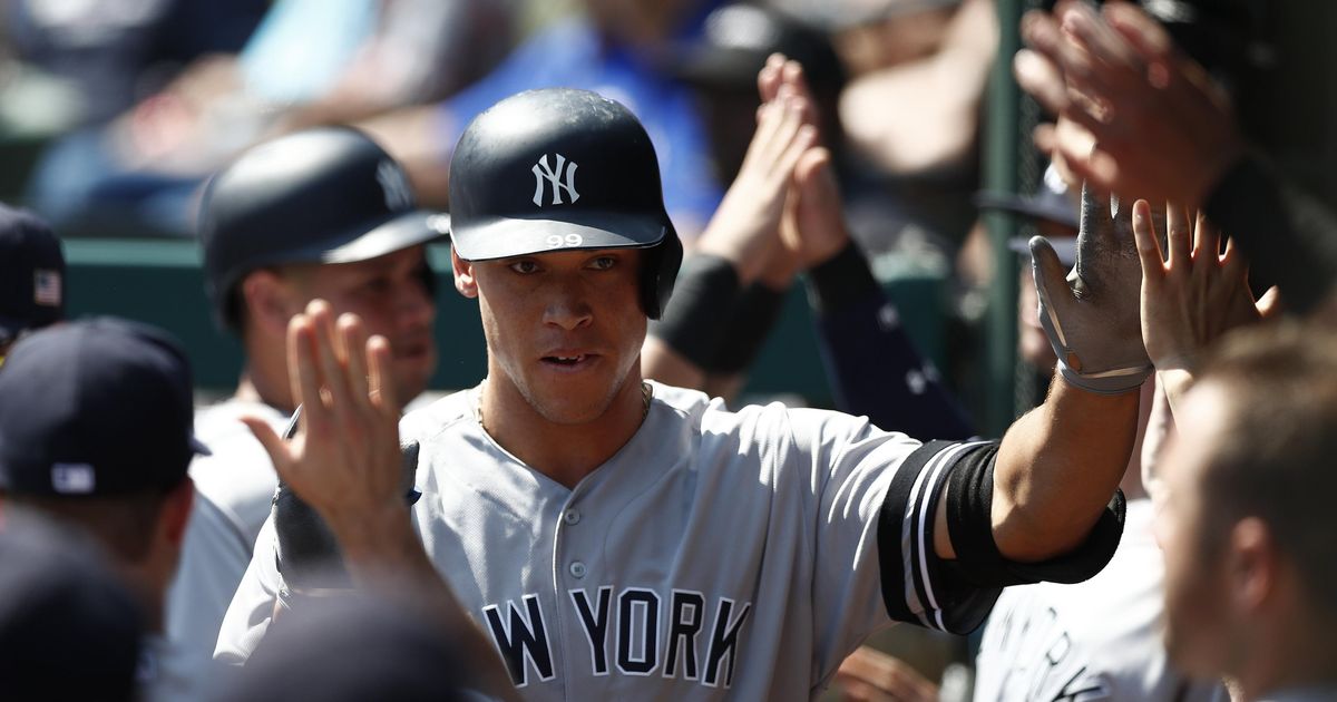 Aaron Judge es el segundo novato en conectar 40 jonrones en una temporada