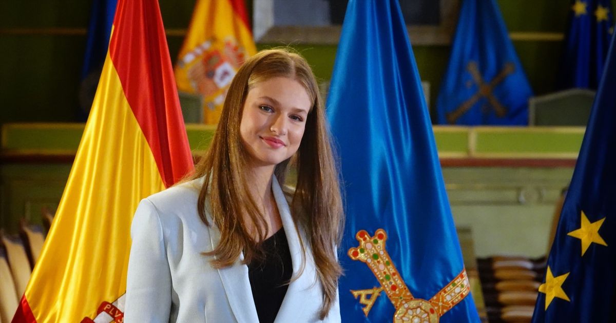 Princesa Leonor es honrada con la Medalla de Oro de Asturias