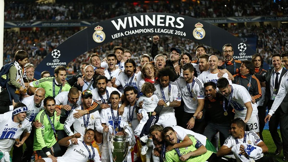 Real Madrid conquista la décima orejona y se baña de gloria