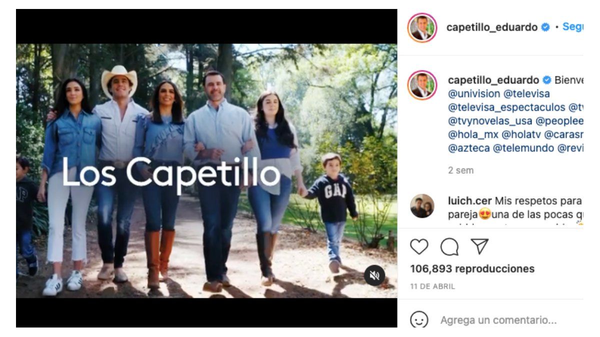 Hijo de Eduardo Capetillo recordó la etapa de alcoholismo de su padre