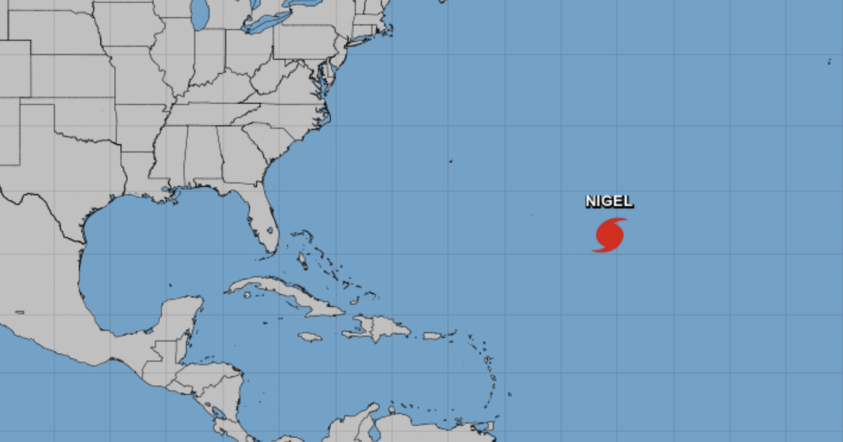 La tormenta Nigel se convierte en huracán en el Atlántico