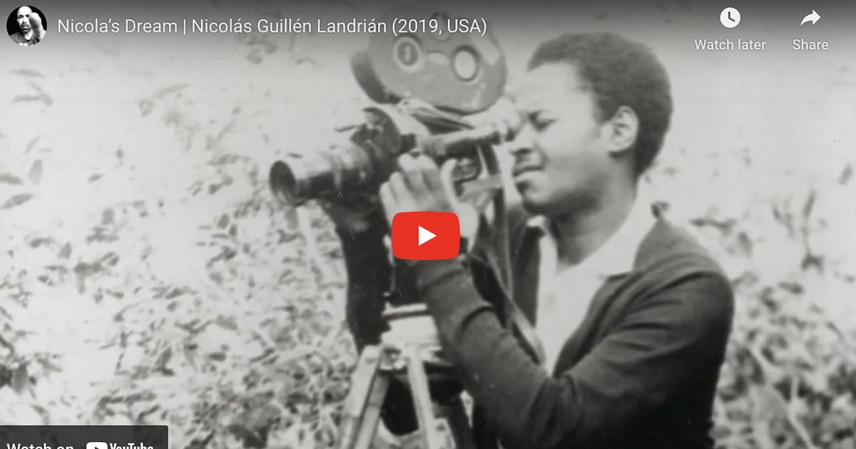 Nicolás Guillén Landrián, un cineasta desterrado de Cuba