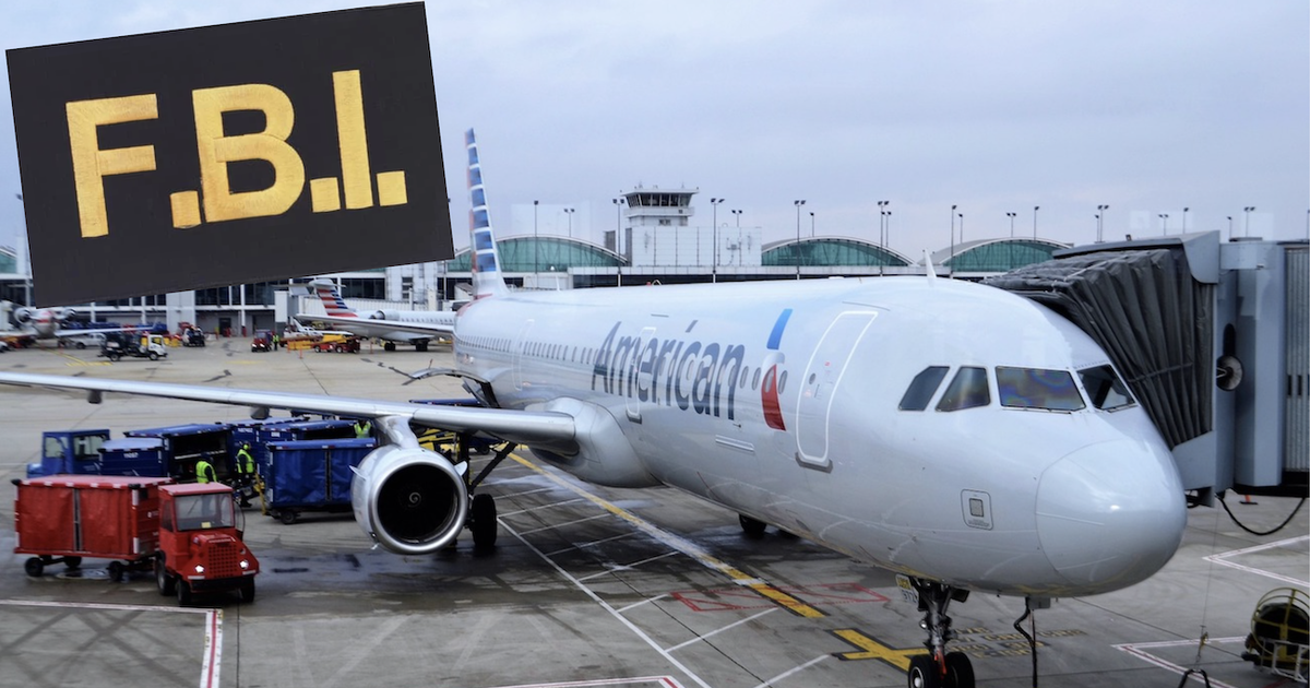 EEUU: evacúan avión de American Airlines, el FBI investiga