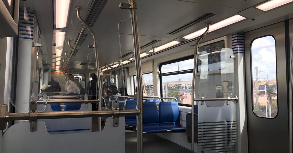 Metrorail de Miami-Dade pone a funcionar nuevos vagones