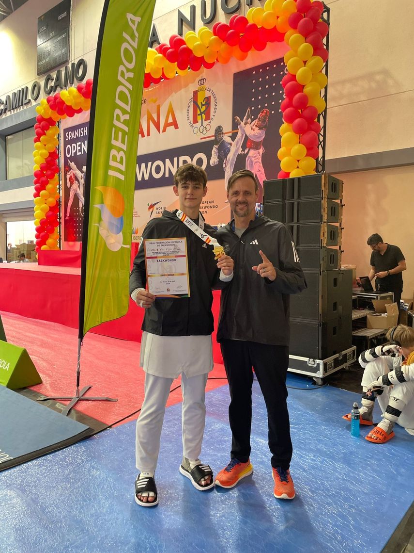 Víctor Rodrígues conquista el taekwondo con la mira puesta en Los Ángeles