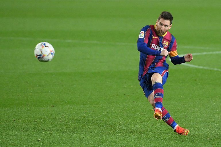 Messi iguala otra marca en el Barcelona