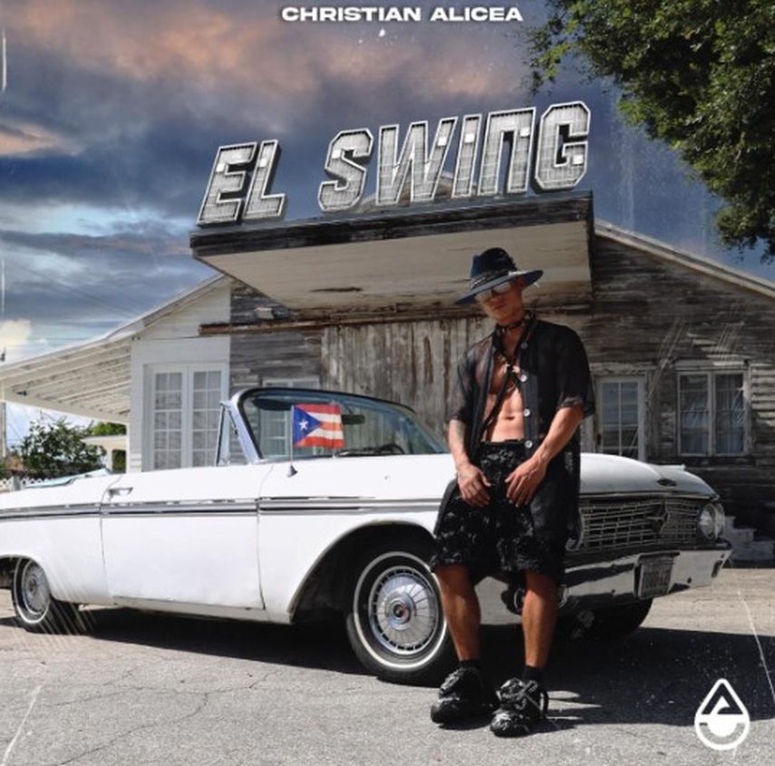 Salsero Christian Alicea inaugura juego de los Marlins