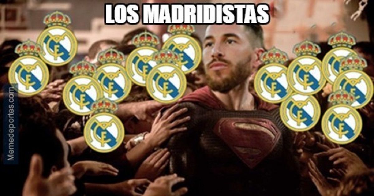 Sergio Ramos protagonista de los memes del Clásico
