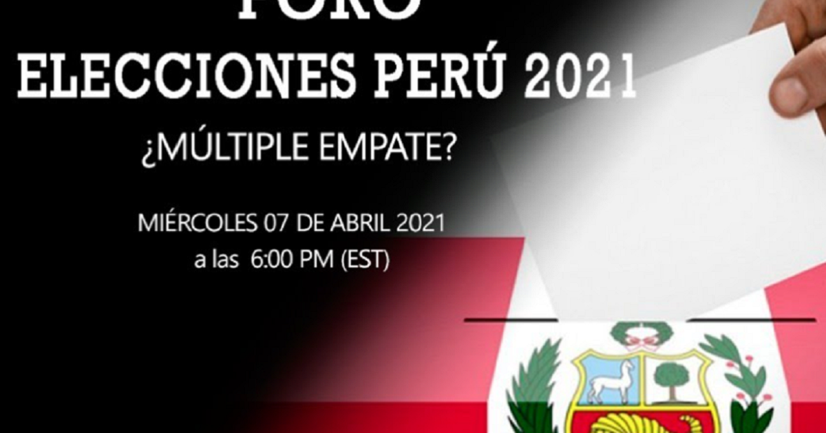 ELECCIONES EN PERÚ 2021
