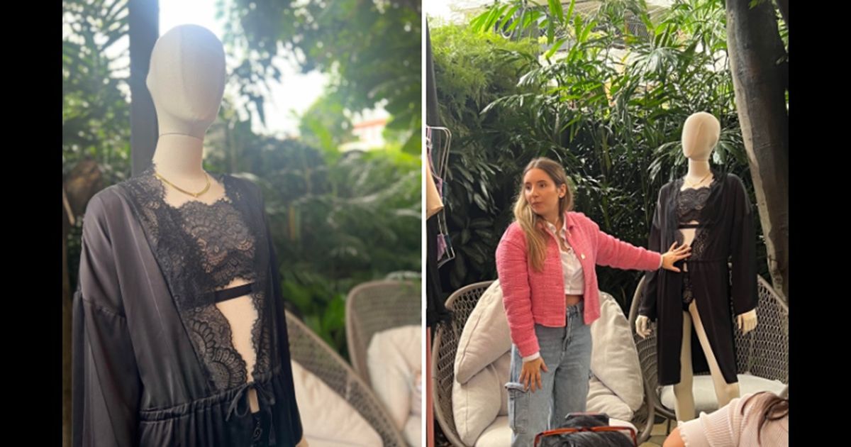 Venezolana apuesta a la elegancia con línea de lencería Bel